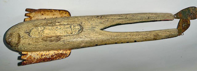 Blue Line Antiques - Port Leyden, New York - Frog Decoy